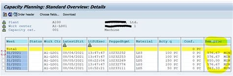 Capacity Evaluation Looks Old Fashioned Sap Community