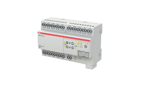 ABB I Bus KNX Combi Switch Actuators Offer Flexibility With Compact Design Electrical Connection