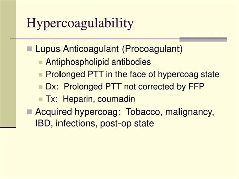Ppt Hemostasis Surgical Bleeding And Transfusion Powerpoint Presentation Id 381903