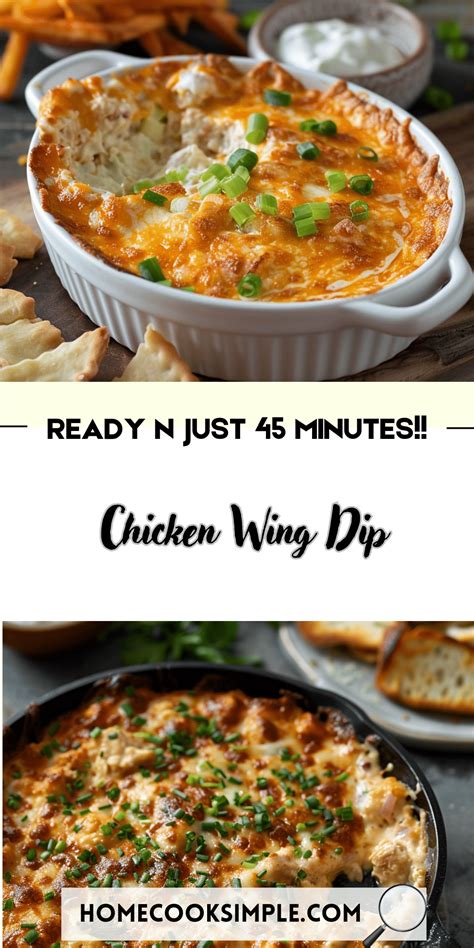 Chicken Wing Dip Home Cook Simple