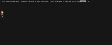 Video Bytewax On Linkedin With Bytewax V0170 We Shipped A Feature