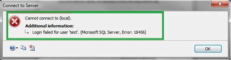 How To Fix Login Failure Sql Server Error Code 18456