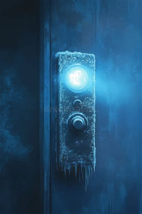 Frozen Thermostat Control Panel Stock Illustration Illustration Of Efficiency Frozen 351780076
