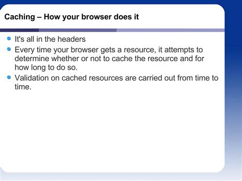 web application optimization techniques ppt