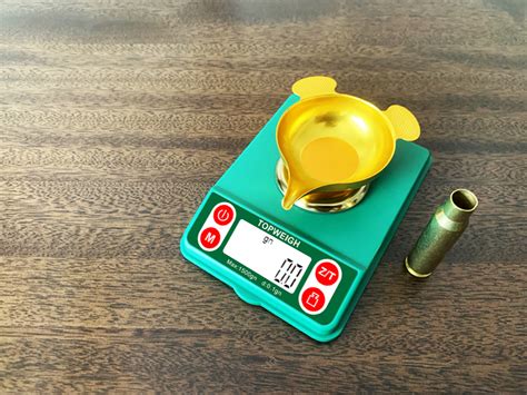Topweigh Digital Reloading Scale 2 Metal Powder Pans