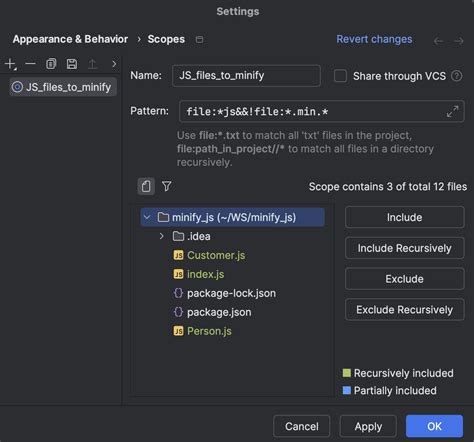 Minifying Javascript Jetbrains Rider Documentation
