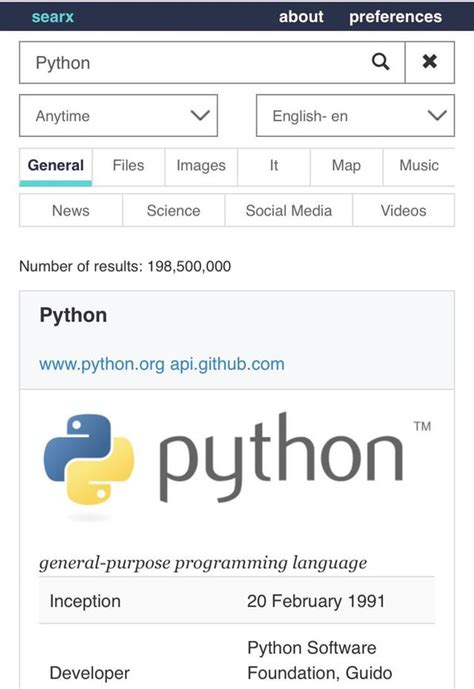Searx Not Showing Results Rsearx