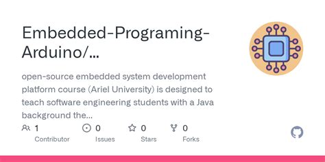 Github Embedded Programing Arduinoembeddedprogramingarduinoc