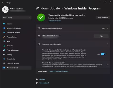 How To Turn Off Windows 11 Preview Builds Before The Official Version Arrives Tom S Hardware