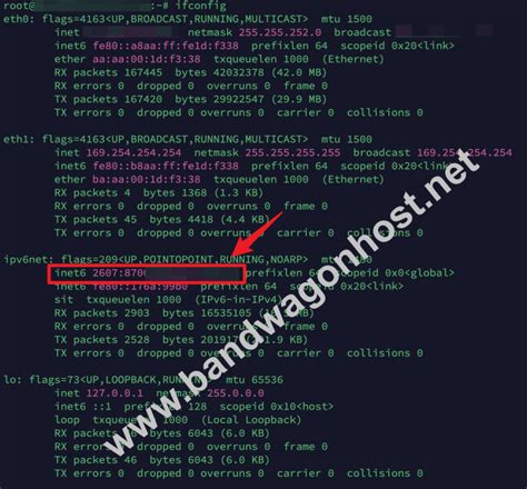 搬瓦工 Ipv6 地址教程：哪些套餐机房能用 Ipv6？怎么使用 Ipv6？怎么连接 Ipv6？ Bandwagonhost中文网 Bandwagonhost中文网