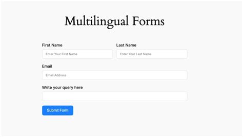 Multilingual Forms For Fluent Forms With Wpml Your Guide To Global Forms Fluent Forms