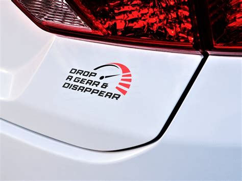 Drop A Gear And Disappear SVG PNG Digital File Racing Svg Cut