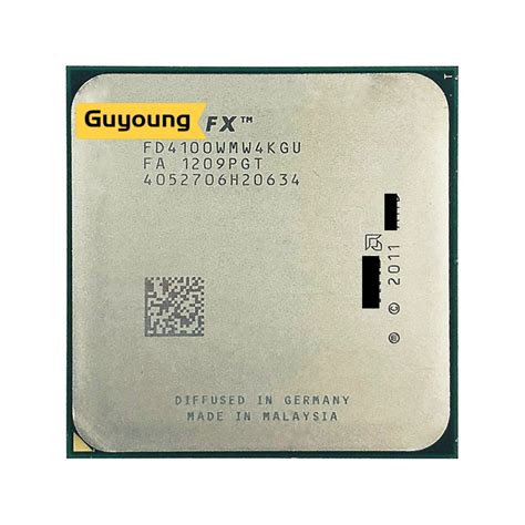 ซอกเกตโปรเซสเซอร CPU FX Series FX4100 FX 4100 FX 4100 3 6 GHz Quad Core Quad Thread