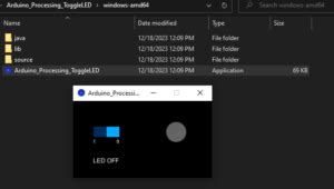 Arduino Processing GUI Builder Tutorial Examples Connect Visualize Data