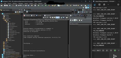 Cant Download Program To Stm And Stuck At Fusfw Stmicroelectronics Community
