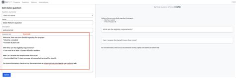 Manage Questions Civiform Docs