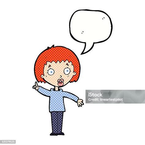 말풍선이 있는 여자 설명하기 자신의 침봉 말풍선을 그리기에 대한 스톡 벡터 아트 및 기타 이미지 그리기 낙서 드로잉 대화