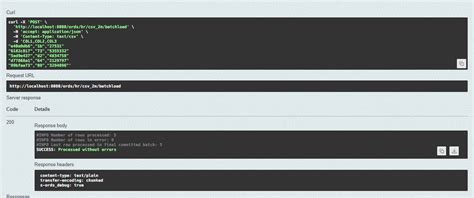 Curl Vs Python Loading Data From A File Via Oracle Rest Api