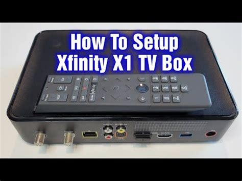 How To Setup Xfinity X1 Cable Tv Box Artofit