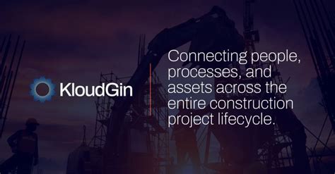 Constructionmanagement Projectefficiency Connectedutilities Kloudgin