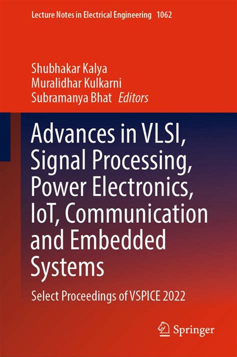 Lecture Notes In Electrical Engineering Advances In Vlsi Signal