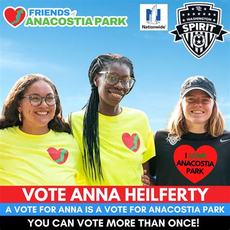 Fan Vote Anna Heilferty For The Lauren Holiday Impact Award This October Cast Your Vote Daily