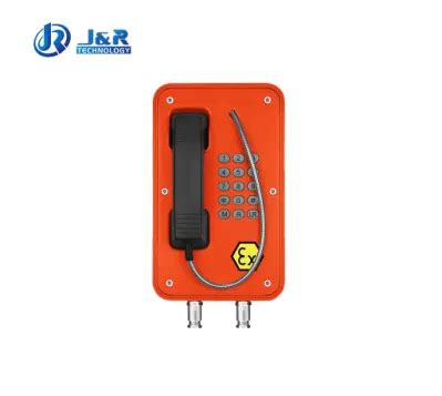 Intrinsically Safe Atex Certified VoIP SIP Explosion Proof Telephone China Explosion Proof