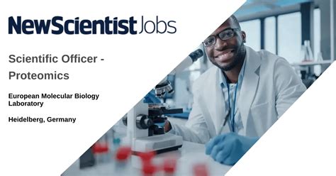 Scientific Officer Proteomics Job With European Molecular Biology