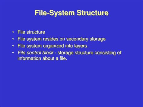 PPT Operating Systems Files Directory And File Systems PowerPoint