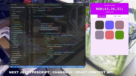 Late Night Coding Asmr Programming Building Color Guessing Game