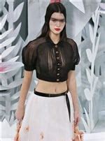 Kendall Jenner Modeling Her Tits In A See Thru Top