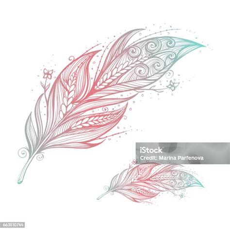 네이티브 아메리칸 인디언 부적입니다 벡터의 부족 깃털 깃털에 대한 스톡 벡터 아트 및 기타 이미지 깃털 행운의 마스코트 보보스 Istock