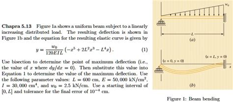 solved text need help with the matlab code for this question thanks chapra 5 13 figure la