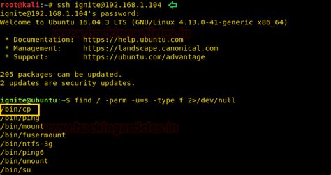 Linux Privilege Escalation Using Suid Binaries Hacking Articles