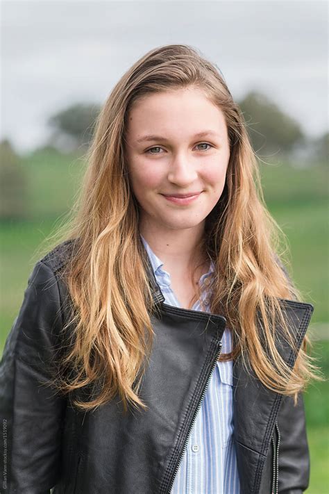 Portrait Of A 15yo Girl By Stocksy Contributor Gillian Vann Stocksy