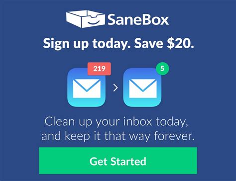 clean up your inbox today sponsor the sweet setup