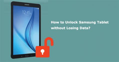 Unlock Samsung Tablet Without Data Wipe Using Find My Device