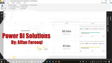Power Bi Tricks Reposition Visuals Dynamically