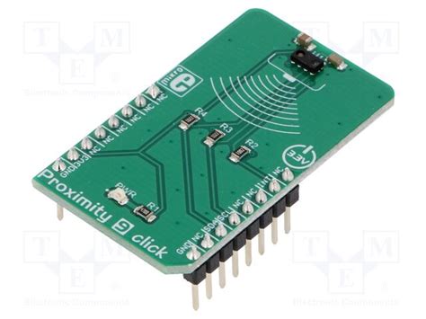 Proximity 9 Click Mikroe Click Board Prototype Board Comp Vcnl4040 Proximity Sensor