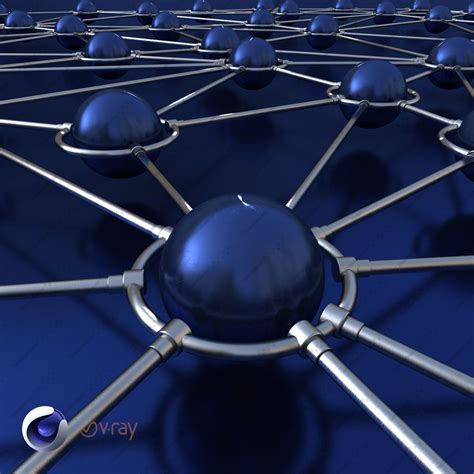 네트워크 개념 3d 모델 20 C4d Free3d