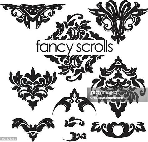 Floral Scroll Pattern High Res Illustrations Getty Images