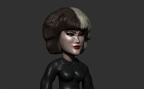Archivo Stl Cruella De Vil Chibi 🎬・plan De Impresión En 3d Para Descargar・cults