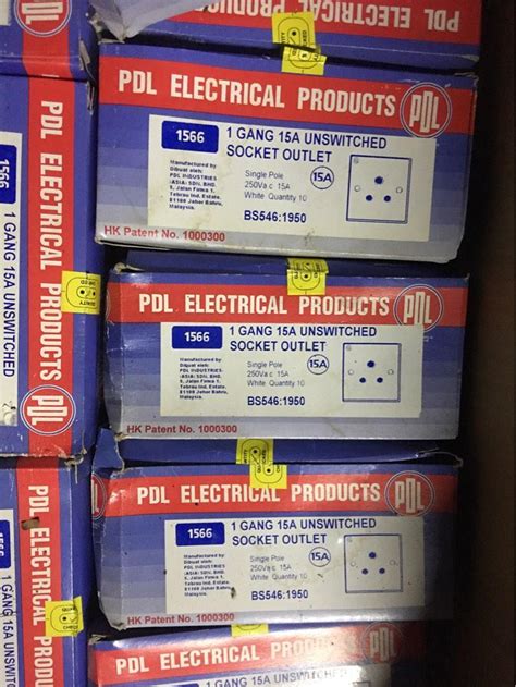 Pdl 15a Switch Socket Outlet Services Home Services Electrical Lighting And Wiring On Carousell