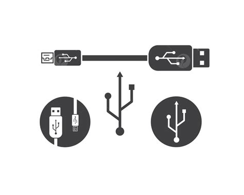 Usb Icon Vector Illustration Flat Icon Memory Vector Flat Icon Memory PNG And Vector With
