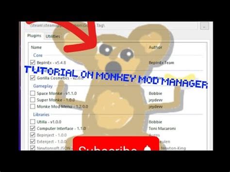 HOW TO GET MONKEY MOD MANAGER YouTube