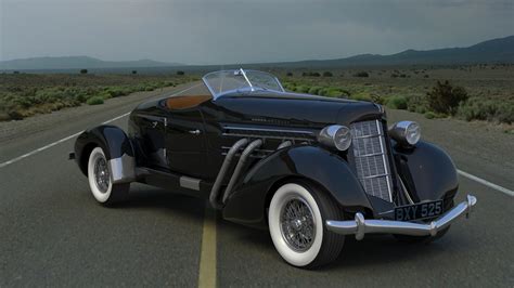 Obj Classic Auburn Car