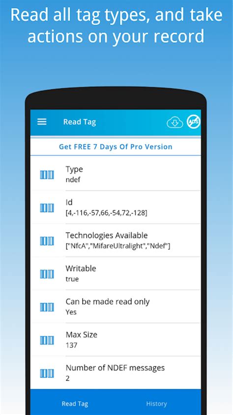 nfc write and read tags apk for android download