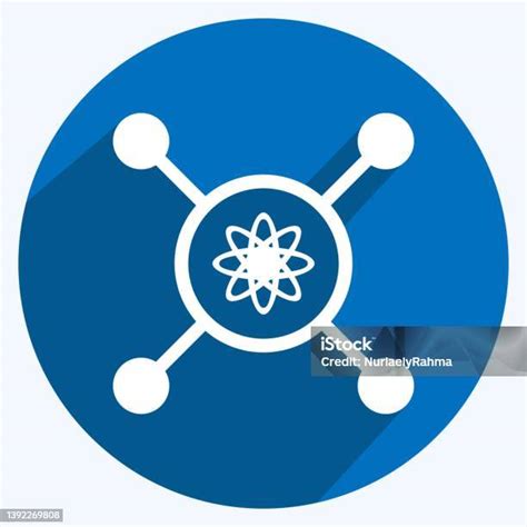 아이콘 지능형 제어 데이터 분석 기호에 적합합니다 긴 그림자 스타일 편집 가능한 간단한 디자인 디자인 템플릿 벡터 간단한 기호 그림 Cpu에 대한 스톡 벡터 아트 및 기타