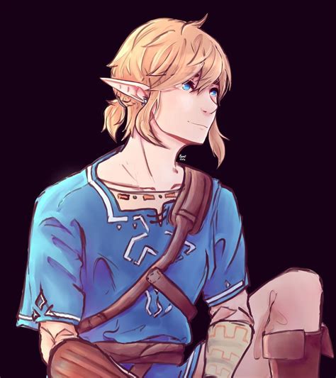Legend Of Zelda Breath Of The Wild Art Link Botw Boredarts