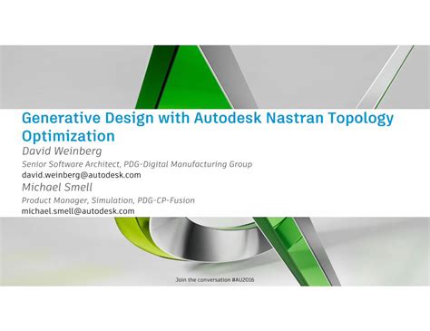PDF Generative Design With Autodesk Nastran Topology Optimization DOKUMEN TIPS